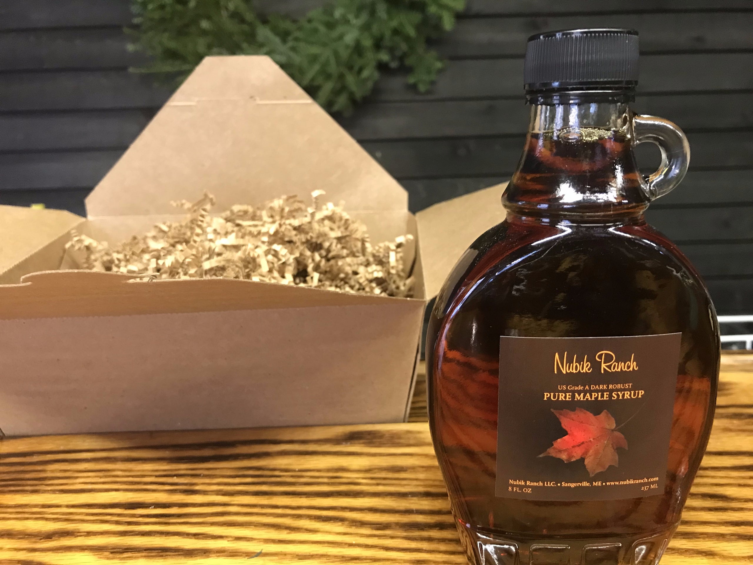 Nubik Ranch Grade A Pure Maple Syrup, 8 fl. oz | Local Goods Gathered